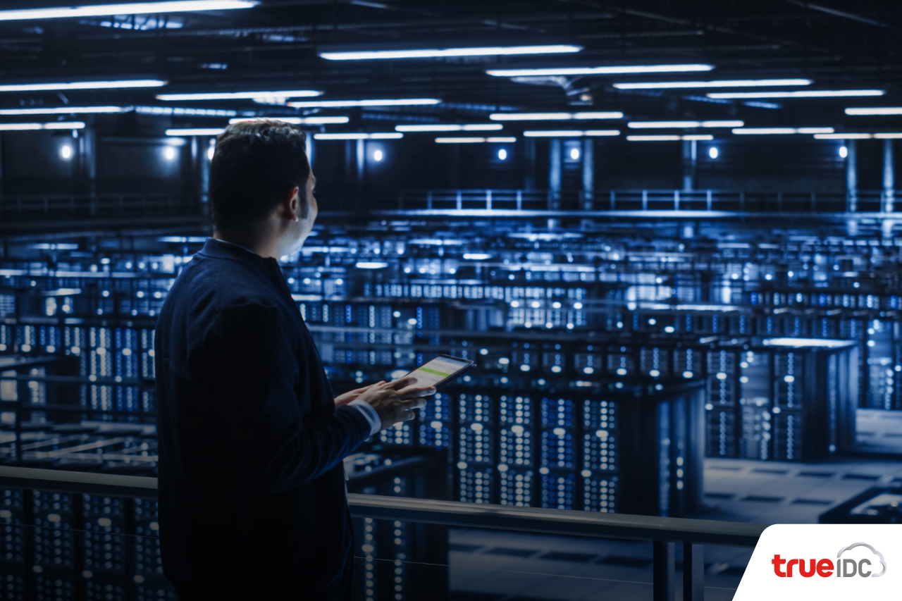 บริการ Colocation สำหรับลูกค้าองค์กร ในดาต้าเซ็นเตอร์มาตรฐานระดับสากลจาก True IDC